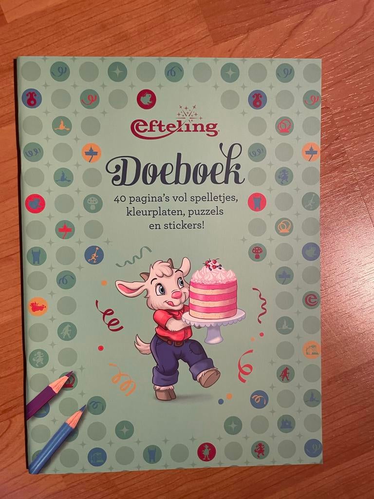 ≥ Efteling Doeboek: Spelletjes, Kleurplaten, Puzzels & Sticker ...